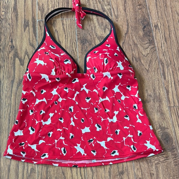 Victoria's Secret | Swim | Vintage Victorias Secret Red And White Poppy ...